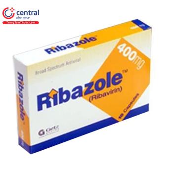 Thuốc Ribazole 400mg điều trị viêm gan A, B, C gây ra bởi virus