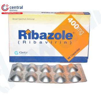 Thuốc Ribazole 400mg điều trị viêm gan A, B, C gây ra bởi virus
