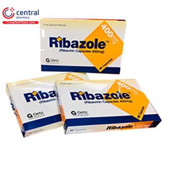 Thuốc Ribazole 400mg điều trị viêm gan A, B, C gây ra bởi virus
