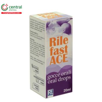 Thuốc Rile Fast ACE hỗ trợ giảm đầy bụng, nôn trớ ở trẻ sơ sinh
