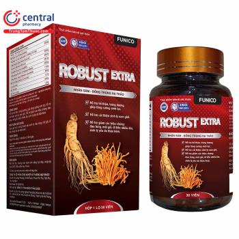 Thuốc Robust Extra giúp hỗ trợ tăng cường sinh lý nam, giảm mỏi gối