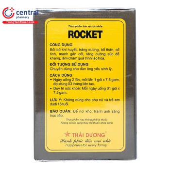 Thuốc Rocket (Hộp 10 gói) giúp tăng cường sinh lý nam giới
