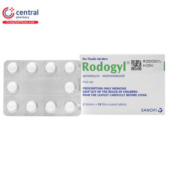 Thuốc kháng sinh răng Rodogyl - điều trị nhiễm khuẩn răng miệng