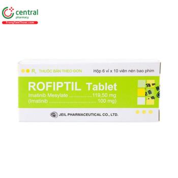 Thuốc Rofiptil Tablets 100mg điều trị ung thư bạch cầu tủy mạn