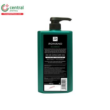 Dầu gội Romano Classic Deluxe Shampoo 650g có tốt không, giá bao nhiêu?
