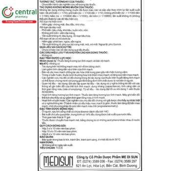 Thuốc Rosemin Medisun - Giảm các biểu hiện liên quan đến cơn trĩ cấp