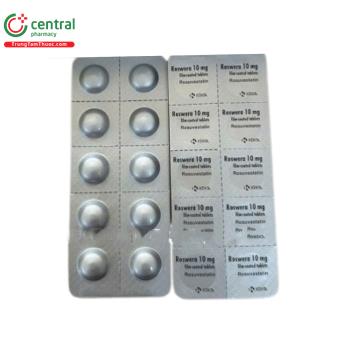 Thuốc Roswera 10mg điều trị tăng cholesterol máu nguyên phát
