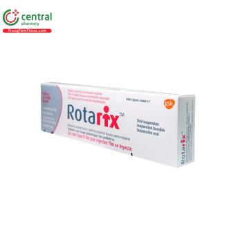 Vắc-xin Rotarix 1.5ml của Bỉ phòng ngừa viêm dạ dày ruột gây ra bởi ...