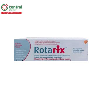 Vắc-xin Rotarix 1.5ml của Bỉ phòng ngừa viêm dạ dày ruột gây ra bởi ...