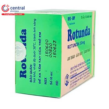 Thuốc Rotunda (Rotundin 30mg) điều trị mất ngủ hiệu quả