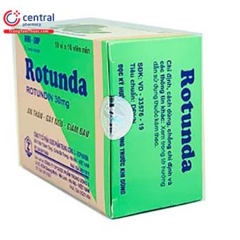Thuốc Rotunda (Rotundin 30mg) điều trị mất ngủ hiệu quả