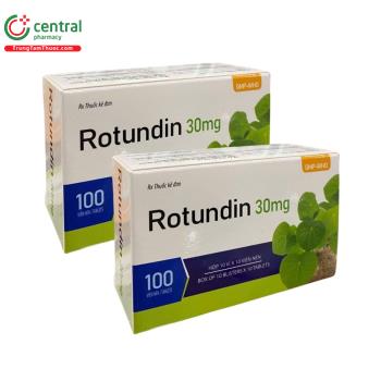 Thuốc Rotundin 30mg Hóa Dược giảm lo âu, căng thẳng, điều hoà giấc ngủ