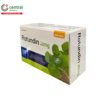 Thuốc Rotundin 30mg Hóa Dược giảm lo âu, căng thẳng, điều hoà giấc ngủ