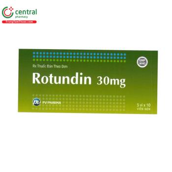 Thuốc Rotundin 30mg PV Pharma cải thiện mất ngủ, ngủ không ngon giấc