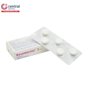 [CHÍNH HÃNG] Thuốc Rovamycine 3M.I.U. dự phòng viêm màng não