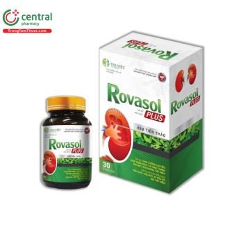 Thuốc Rovasol Plus - Hỗ trợ tăng cường lợi tiểu, giảm nguy cơ sỏi mật