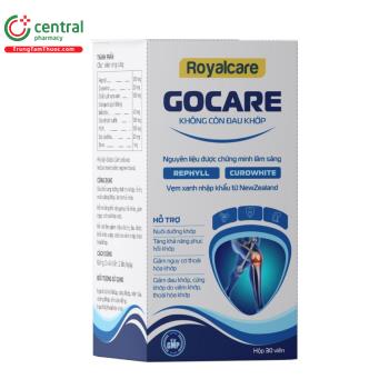 Thuốc Royalcare Gocare giảm đau nhức khớp, bảo vệ nuôi dưỡng sụn khớp