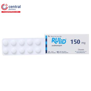 [CHÍNH HÃNG] Thuốc Rulid 150mg - điều trị nhiễm khuẩn hiệu quả