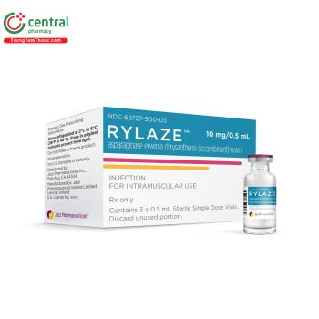 Thuốc Rylaze 10mg/0.5ml - trị bạch cầu nguyên bào lympho cấp tính