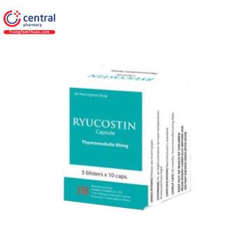Thuốc Ryucostin capsuale: Chỉ định, liều dùng và cách dùng hiệu quả