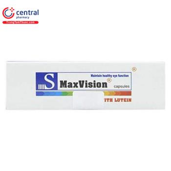 [CHÍNH HÃNG] Thuốc S MaxVision hỗ trợ tăng cường thị lực