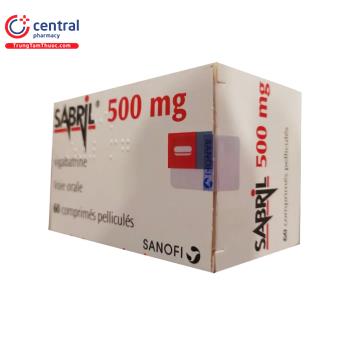 Thuốc Sabril 500mg: tác dụng, liều dùng, lưu ý khi sử dụng