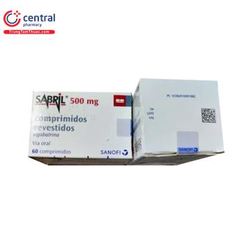 Thuốc Sabril 500mg: tác dụng, liều dùng, lưu ý khi sử dụng