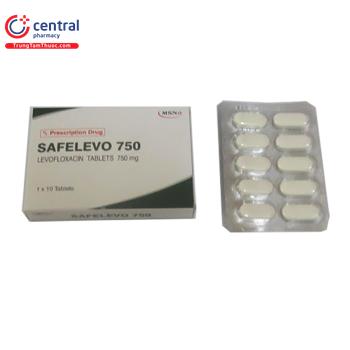 [CHÍNH HÃNG] Thuốc Safelevo 750 - Thuốc điều trị nhiễm khuẩn của Ấn