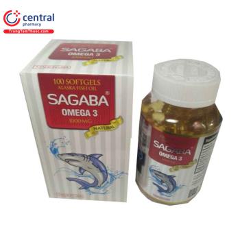 Thuốc Sagaba Omega 3 - Hỗ trợ bổ sung dầu cá cho cơ thể