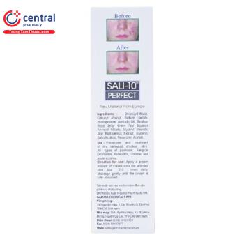 Thuốc Sali-10 Perfect 30g - kem trị khô da, nứt gót chân hiệu quả