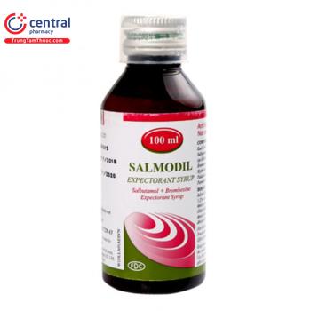 Thuốc Salmodil Expectorant Syrup - Thuốc làm giãn cơ trơn phế quản