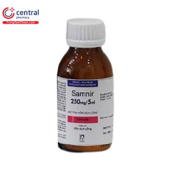 [CHÍNH HÃNG] Thuốc Samnir 250mg/5ml: chỉ định, liều dùng