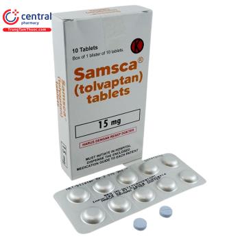 Thuốc Samsca 15mg - điều trị tình trạng hạ Natri huyết