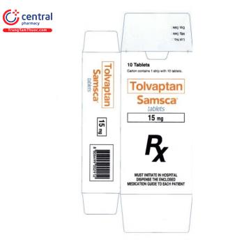 Thuốc Samsca 15mg - điều trị tình trạng hạ Natri huyết