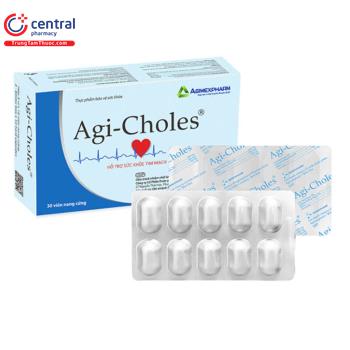 Thuốc Agi-Choles có công dụng hỗ trợ giảm nồng độ Cholesterol