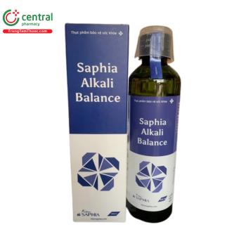 Thuốc Saphia Alkali Balance bổ sung dưỡng chất và tăng cường miễn dịch