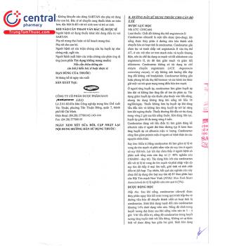 [CHÍNH HÃNG] Thuốc Sartan 32mg điều trị tăng huyết áp