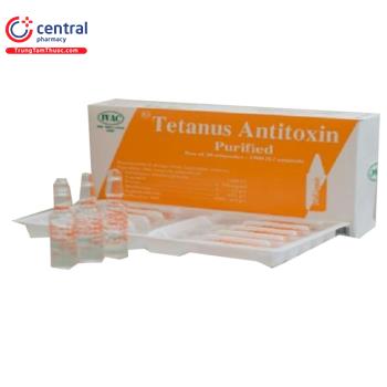 Thuốc tiêm SAT 1500UI - Thuốc huyết thanh kháng độc tố uốn ván
