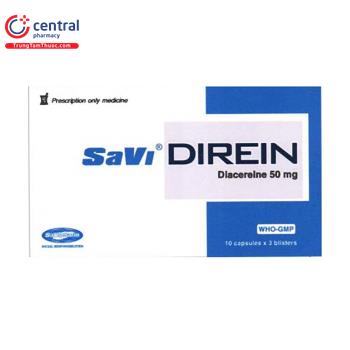 [CHÍNH HÃNG] Thuốc Savi Direin 50mg điều trị các bệnh xương khớp