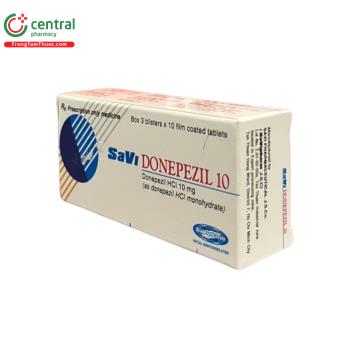 [CHÍNH HÃNG] Thuốc SaVi Donepezil 10 - Điều trị triệu chứng Alzheimer