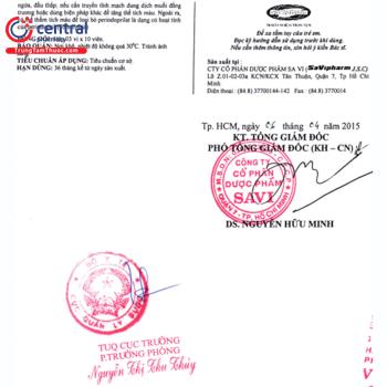Thuốc Savi Dopril 4mg: tác dụng - chỉ định, cách dùng - liều dùng