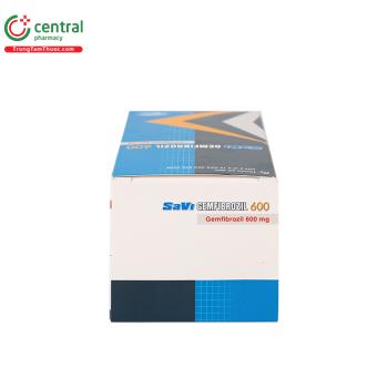 Thuốc SaVi Gemfibrozil 600 - Điều trị tình trạng rối loạn mỡ máu
