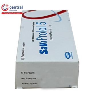 [CHÍNH HÃNG] Thuốc Savi Prolol 5: tác dụng, chỉ định, liều dùng