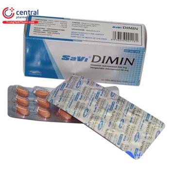 [CHÍNH HÃNG] Thuốc Savi Dimin bảo vệ mạch máu: tác dụng, giá bán
