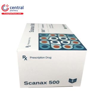 Thuốc Scanax 500 (Ciprofloxacin 500mg) điều trị bệnh nhiễm khuẩn nặng