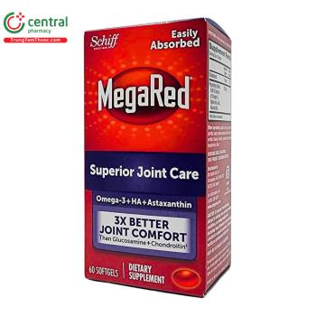 Schiff MegaRed Joint Care - Bổ khớp, giảm đau nhức, thoái hóa khớp