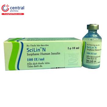 Thuốc SciLin N 100IU/ml - Thuốc điều trị tiểu đường