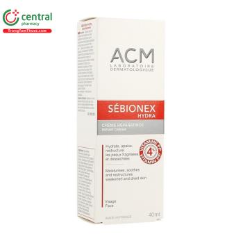 Kem dưỡng ẩm ACM Sébionex Hydra Repair Cream 40ml giúp giảm khô da