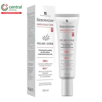 Seboradin Professional Peeling Scalp Scrub - Gel tẩy tế bào chết da đầu