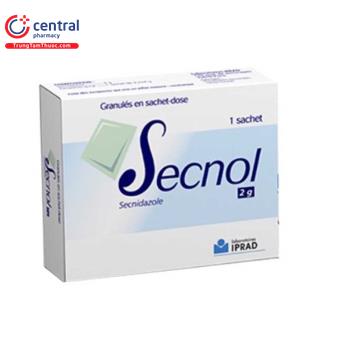 Thuốc Secnol 2g - Kháng sinh điều trị nhiễm amip tại ruột, gan